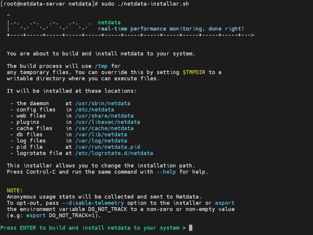 Monitor Performance Of Centos Server Using Netdata Sysadminxpert