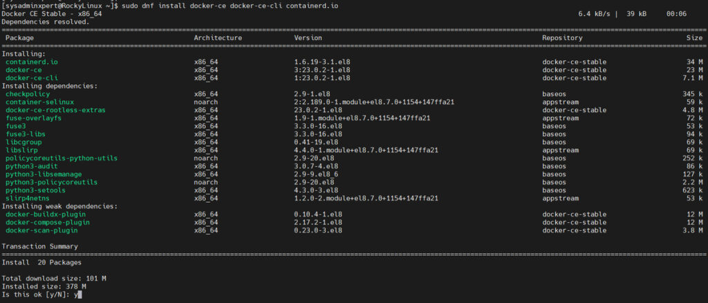 How To Install Docker On Rocky Linux And Almalinux Sysadminxpert