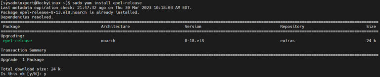 How To Install EPEL Repository On RHEL Or Rocky Or AlmaLinux ...